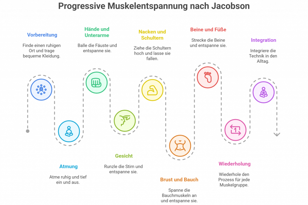 Progressive Muskelentspannung: Anleitung, Vorteile & Tipps 2025
